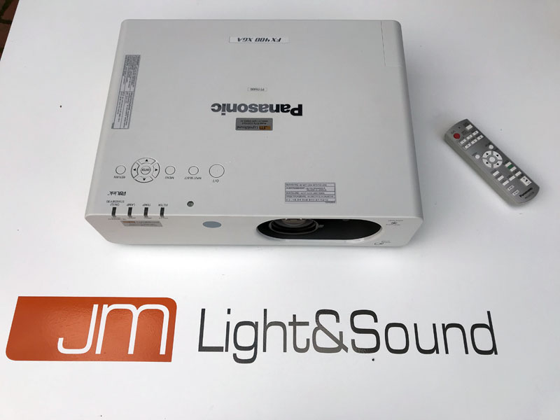 Panasonic Beamer 4000 // JM Light & Sound